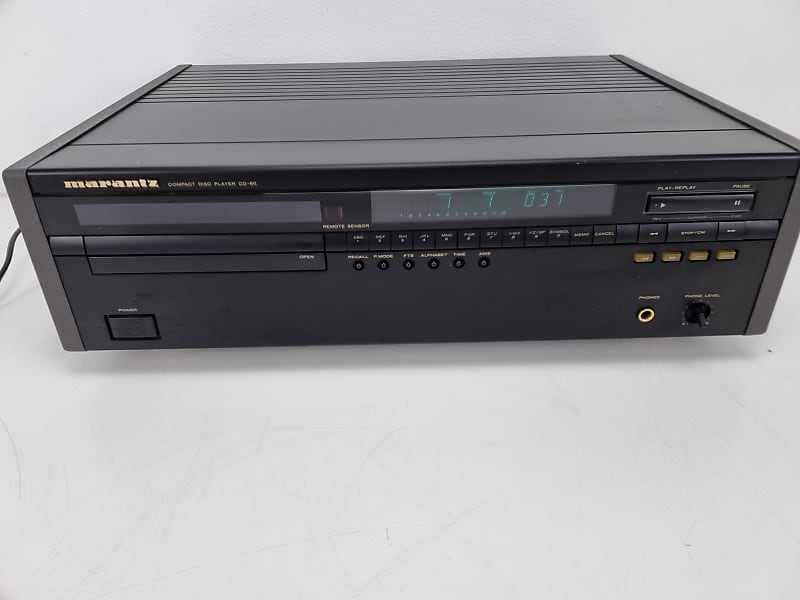 Marantz CD-80 Compact Disc Player - Remote control - High End | Reverb