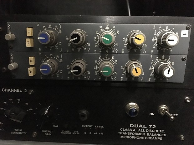 Two Neve 33122a preamp/EQ's | Reverb
