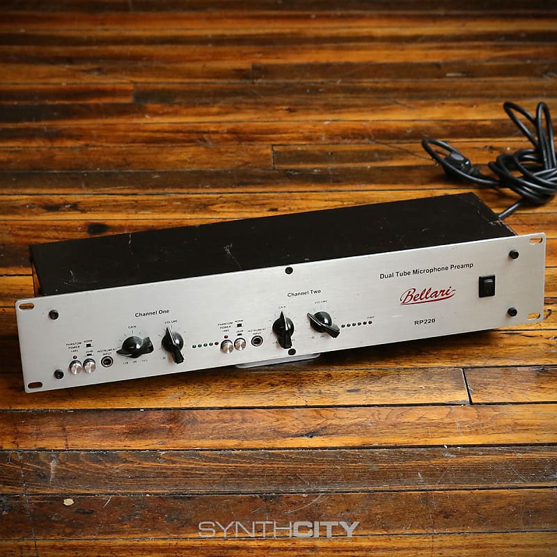 Rolls Bellari RP220 Dual Tube Mic Preamp | Reverb