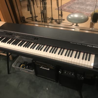 Roland Digital Piano RD-300s 1980's (with stand) - Dark Grey | Reverb
