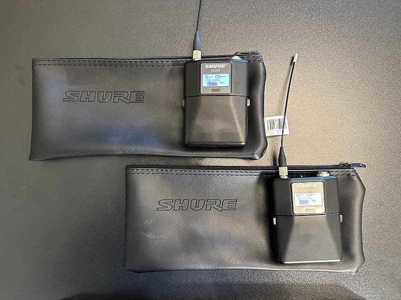 (2) Shure ULXD1 Digital Wireless Bodypack Transmitter with | Reverb