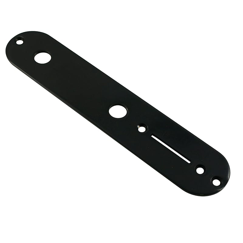 Control Plate for Fender® Telecaster® - Black | Reverb