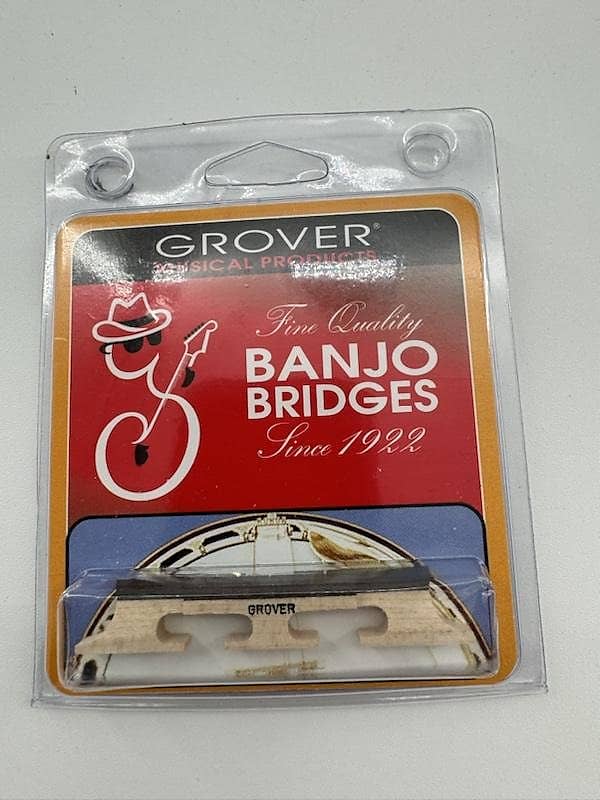 Grover #76 5 String Compensating Banjo Bridge | Reverb