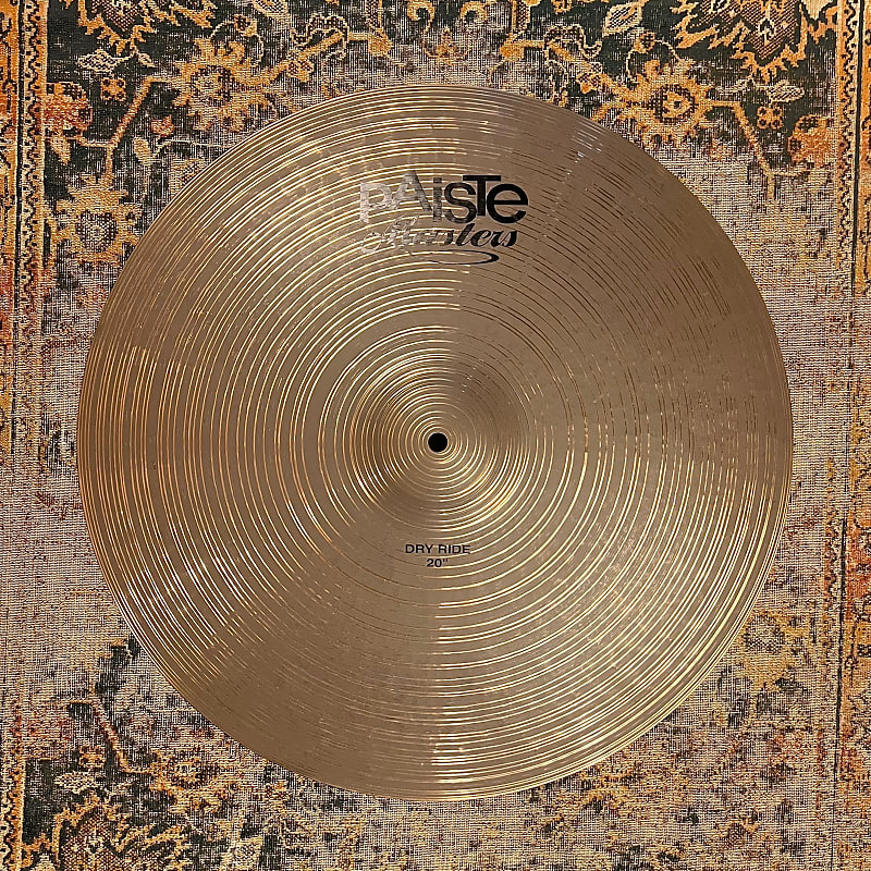 PERFECT PAISTE MASTERS DRY RIDE 20" 2034 g CLEAN | Reverb Australia
