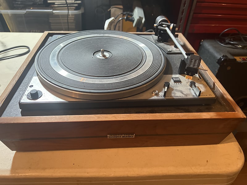 United Audio Dual 1226 Turntable - Wood | Reverb