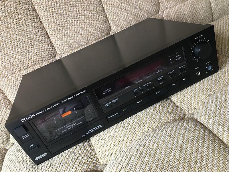 Denon Dr-m20 3 Head Dual Capstan Cassette Deck - High End | Reverb Uk