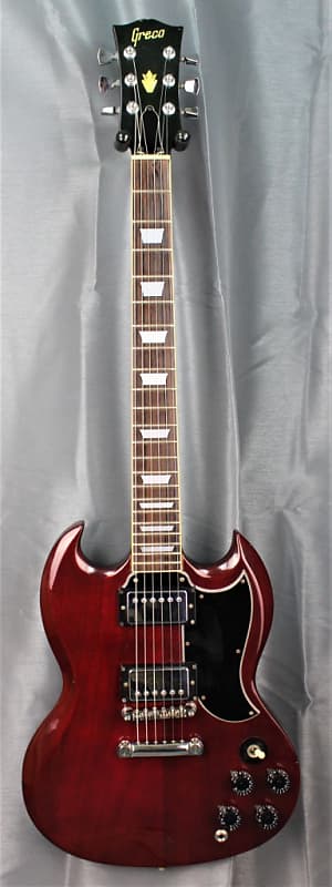 Greco SG'61 SS600 1974 - Heritage Cherry - japan import | Reverb UK