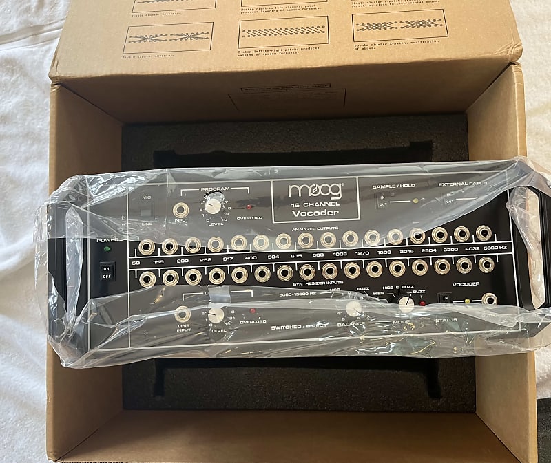 Moog MOOG 16 CHANNEL VOCODER 2022 - Black | Reverb
