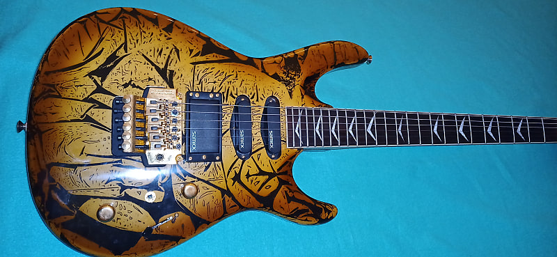 Samick KRRS-421-GBS (KR-660) 1991 CRACKLE TIGER | Reverb