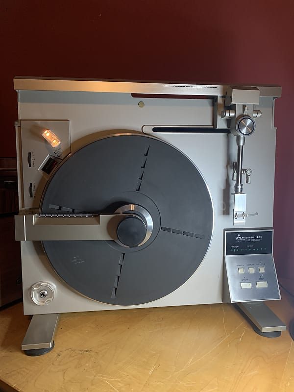 Mitsubishi LT-5V Vertical Linear Tracking Turntable 1980s - | Reverb