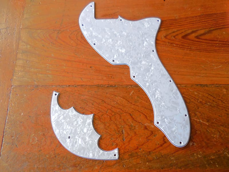 Thinline Telecaster Design Pearloid Pickguard Set NEW | Reverb
