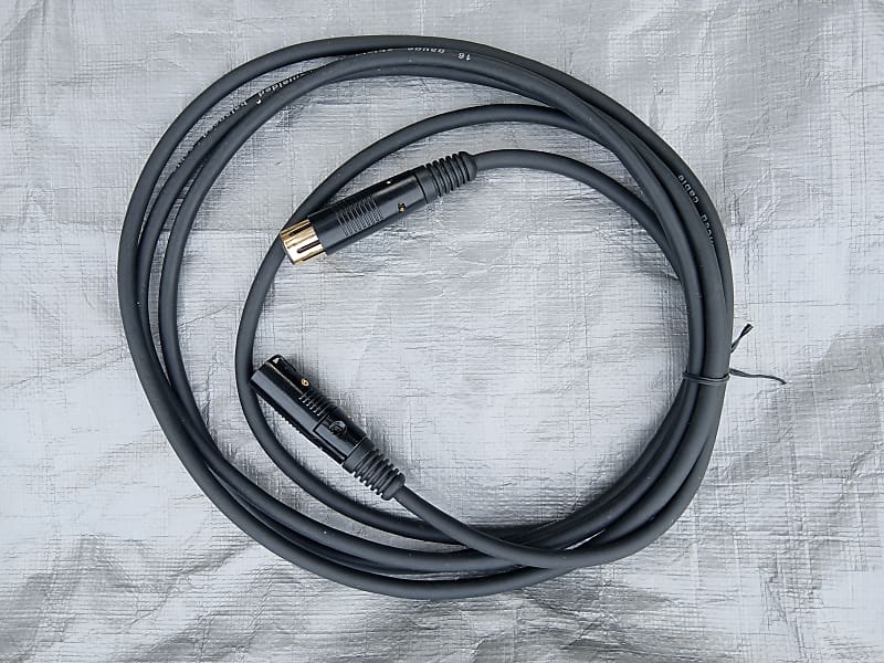 Unknown Brand 10' Long Microphone Cable 16awg shielded and | Reverb