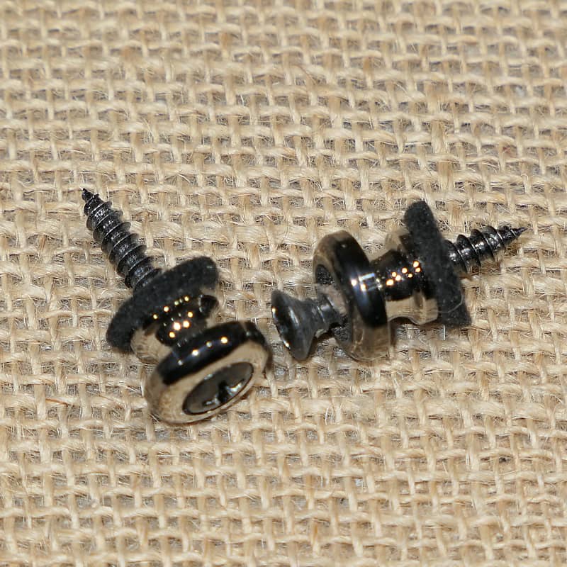 Strap Button Cosmo Black, Genuine 2019 Ibanez JEM JR Steve | Reverb