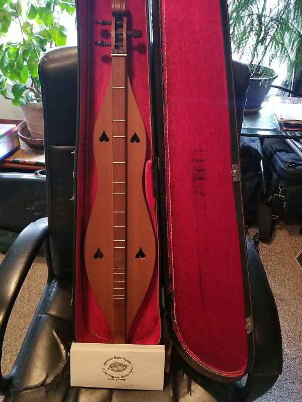 A W Jeffries maker Dulcimer 1967 - cherry satin | Reverb