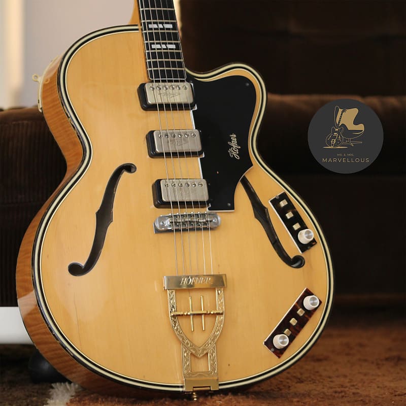 Hofner 470E2 1971 - Blonde | Reverb