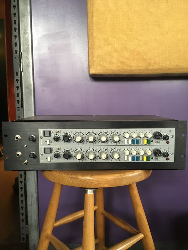 Neotek Series III 2 channel racked preamp | Reverb