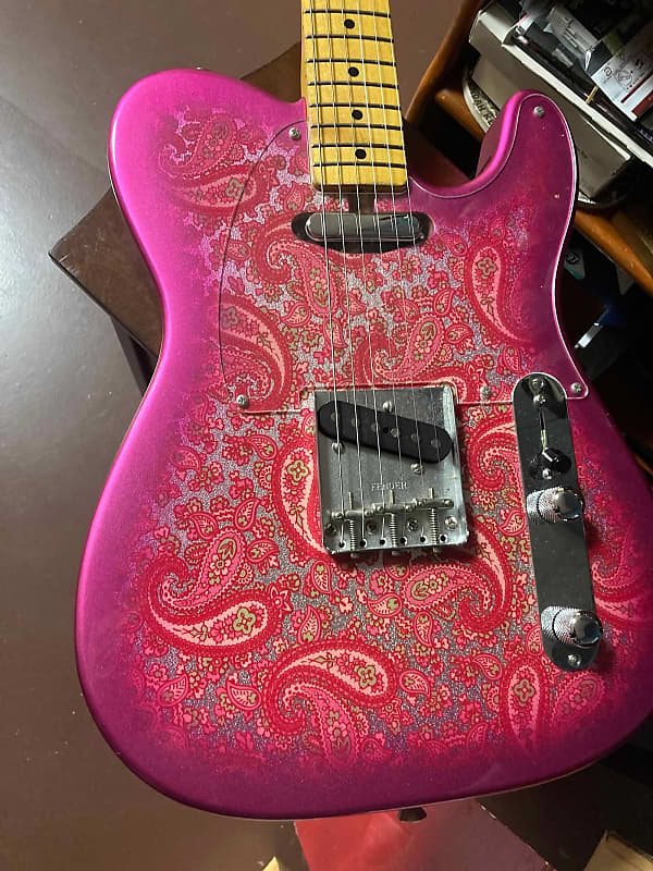 Fender / Allparts Pink Paisley Telecaster - Paisley | Reverb