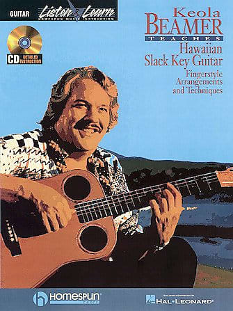 Guitar Listen and Learn Hawaiian Slack Key Guitar w/CD | Reverb