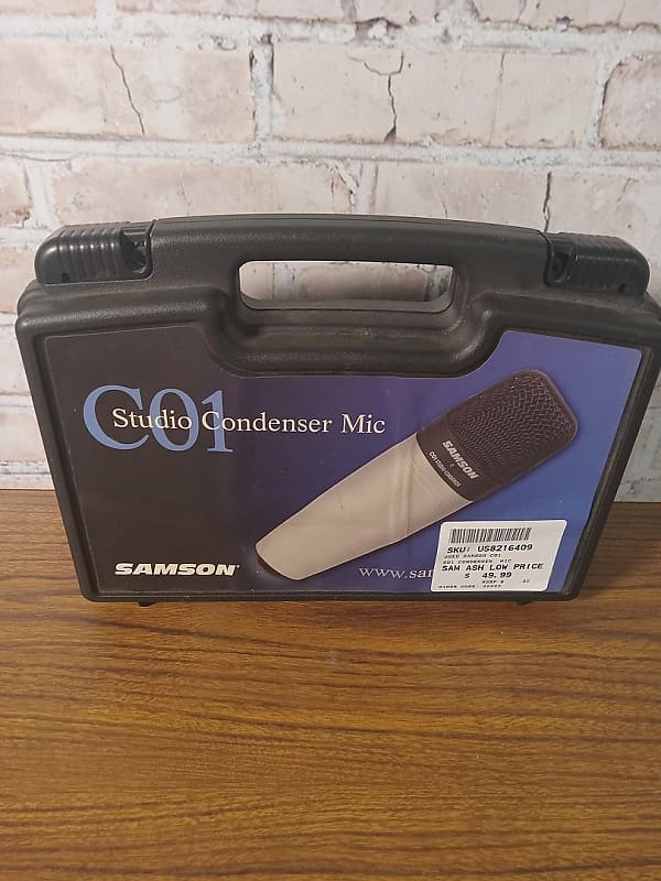 Samson C01 Studio Condenser Studio Condenser Microphone (New | Reverb