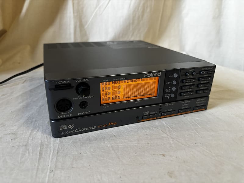 Roland SC-88pro SC88 Pro SOUND Canvas General MIDI sound | Reverb