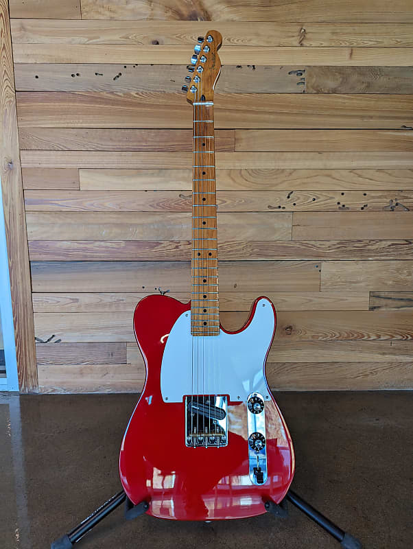 Custom build Fender Telecaster Esquire - Candy Apple Red "The | Reverb