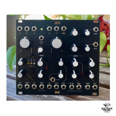 Dusty Clouds QUAD VCA Alternative panel Matte Black / Gold | Reverb