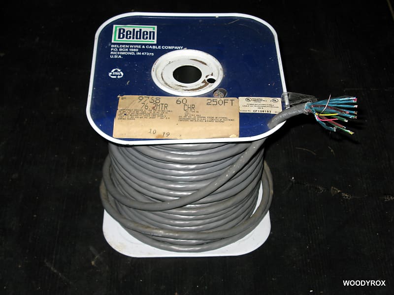 Belden 9768 12-Pair Shielded Cable - Suitable for Analog | Reverb
