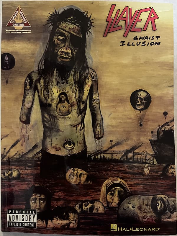 Slayer - Christ Illusion - Guitar Tab / Tablature Book | Reverb