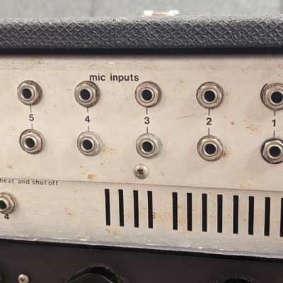 1970s Sunn Concert Controller 1 Solid State 6-Channel Amp | Reverb