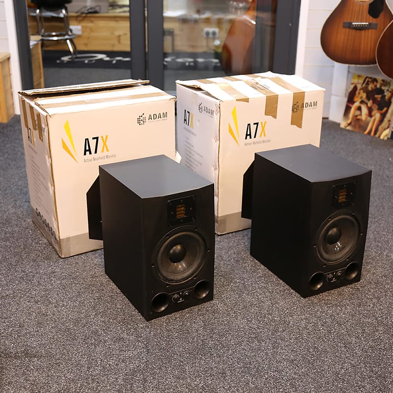 Adams A7X Active Studio Monitors - Pair - Boxed - 2nd Hand | Reverb