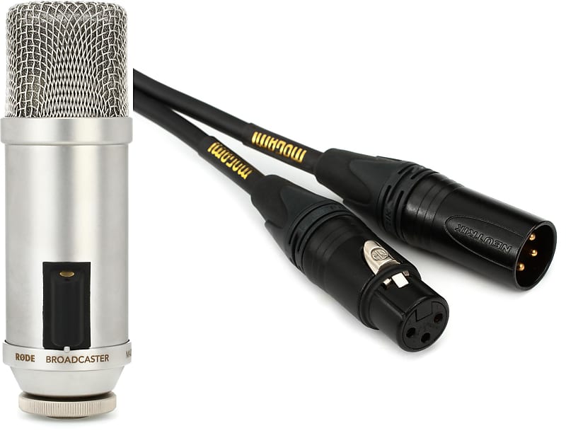 Rode Broadcaster Large-diaphragm Condenser Microphone Bundle | Reverb