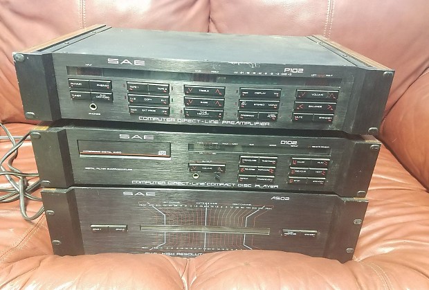 Vintage SAE A502 Power Amplifier/Amp, P102 | Reverb