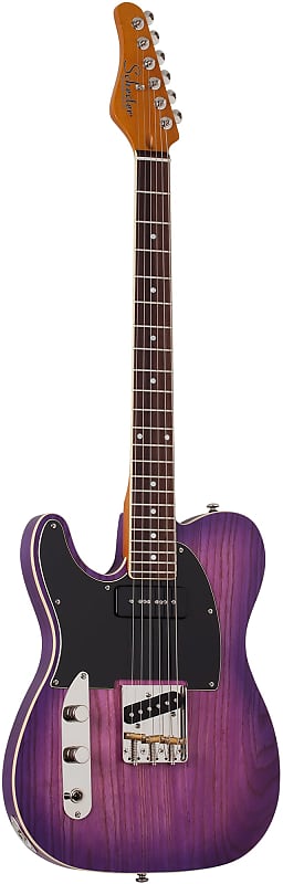 Schecter PT Special LH Purple Burst Pearl | Reverb
