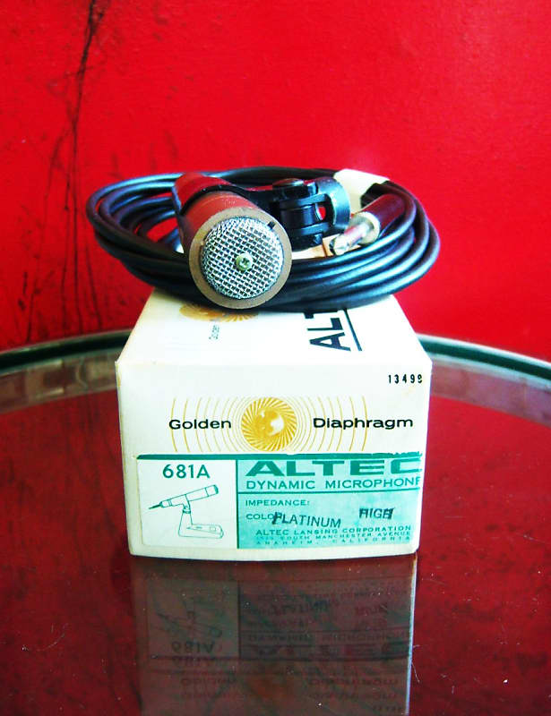 Vintage RARE 1960's Altec 681A / Ampex 801 dynamic | Reverb Australia