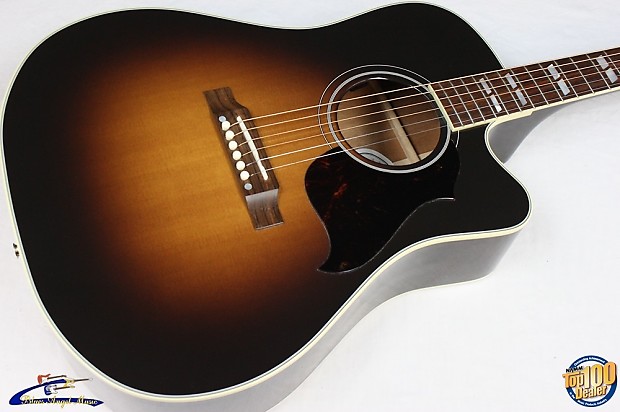 2012 Gibson Hummingbird Pro Cutaway Acoustic-Electric Guitar | Reverb