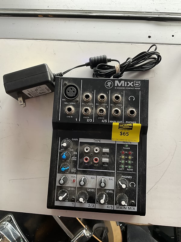 mix 5 5 channel compact mixer | Reverb