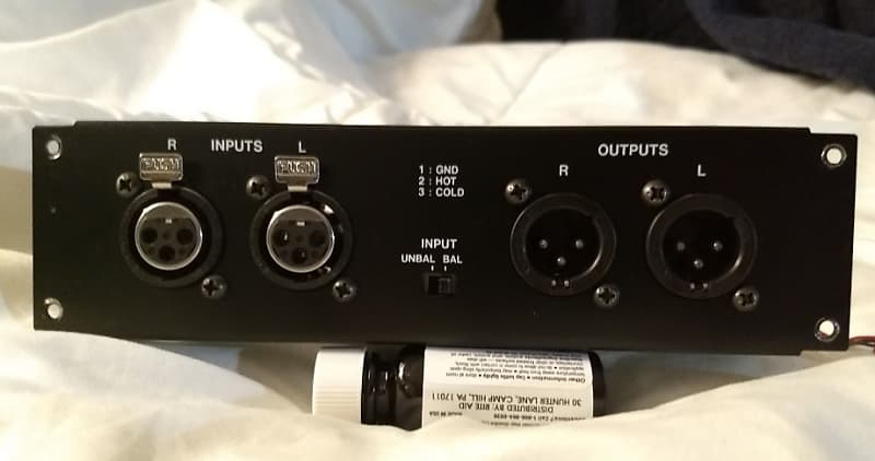 TASCAM LA-112 112/122 MKII Balanced I/O XLR card cassette | Reverb