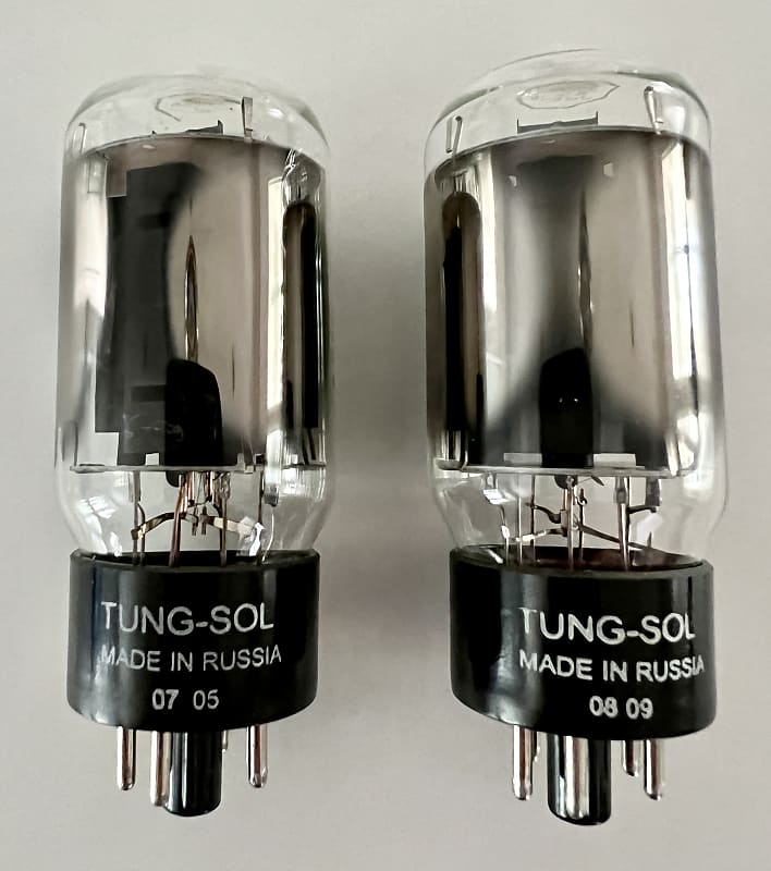 Matched Pair of Tung-Sol 6L6GC STR Power Tubes—Brand | Reverb