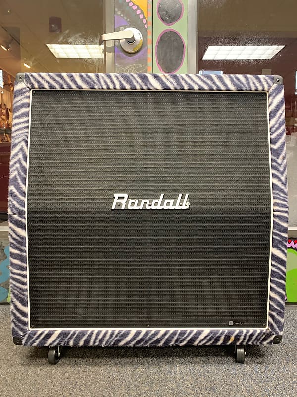 Randall R412 JT 4X12 Cab in Zibra | Reverb