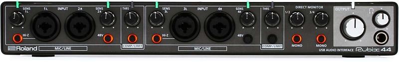 Roland Rubix 44 USB Audio Interface (2-pack) Bundle | Reverb
