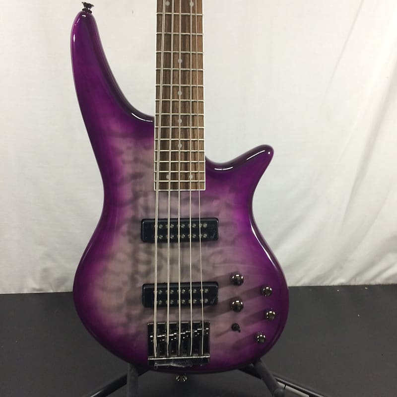 Jackson JS Series Spectra Bass JS3QV 5-String Bass, Quilted | Reverb