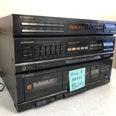 Pioneer RX-1190 Stereo System HiFi Vintage Japan Cassette | Reverb