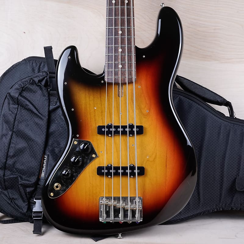 Fender JBV-LH Jazz Bass Left Handed 5 String Bass CIJ V 2005 | Reverb