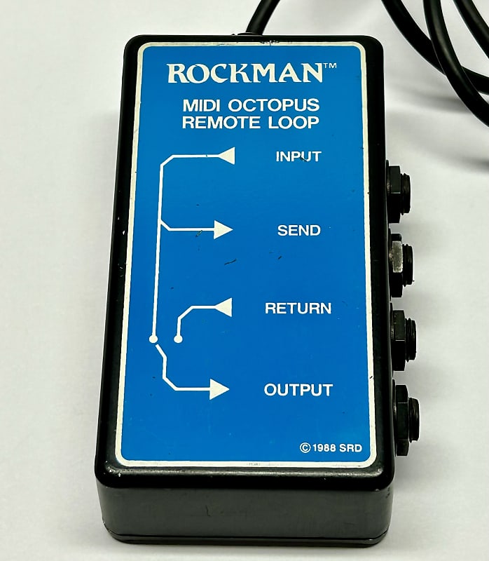 SR&D Rockman Midi Octopus Remote Loop Box | Reverb