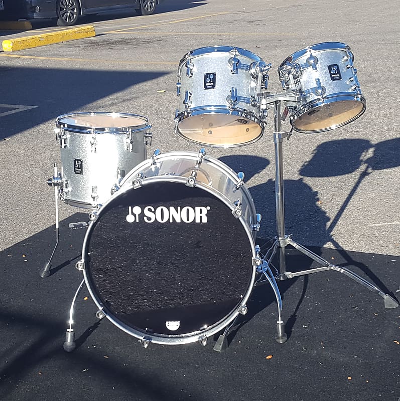 SONOR / German Prolite series / Silver Sparkle high gloss | Reverb