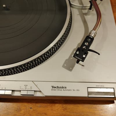 Technics SL-D3 Turntable 1980 - Silver | Reverb
