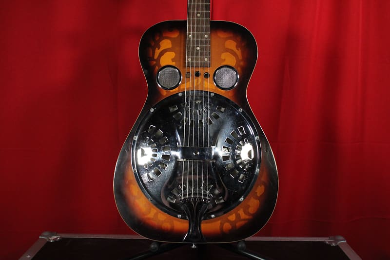 1984 Dobro Model 66 Square Neck Resonator w/ Hard Case | Reverb