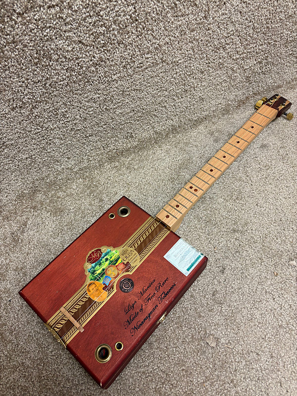 Cigar Box Electric Guitar | Reverb