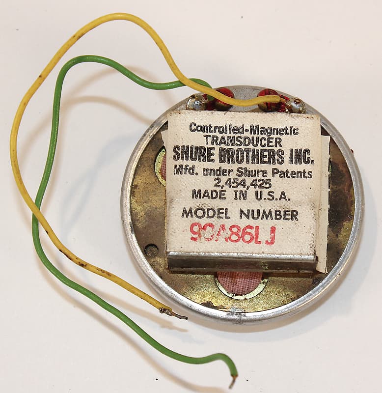 Original 1970 Shure 520 Bullet 99A86LJ Controlled Magnetic | Reverb