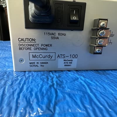 McCurdy ATS-100 Extended Range audio test set PPM Meter | Reverb